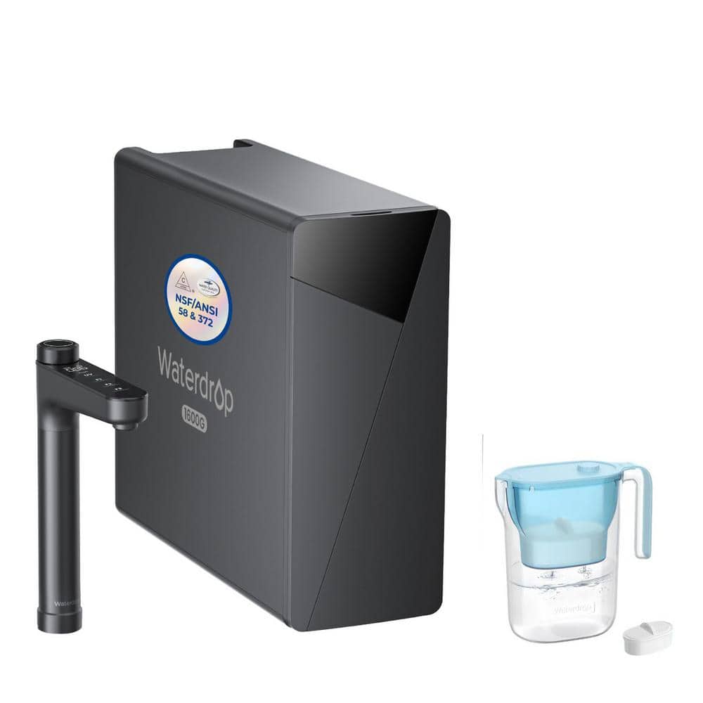 Waterdrop X16 Tankless Reverse Osmosis System NSF/ANSI 58 and 372 Certified Under Sink RO ...