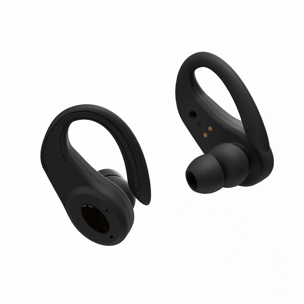 Sentry Black Wireless Active Noise Cancelling Bluetooth In-Ear Earbuds ...