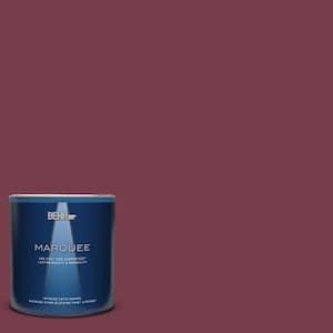BEHR MARQUEE 1 qt. #ICC-110 Vintage Merlot Eggshell Enamel Interior ...