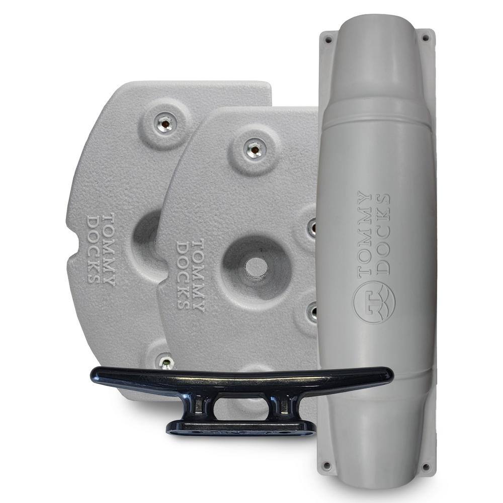 Tommy Docks Flexx Dock Cleat & Bumper Kit TD-30526 - The Home Depot