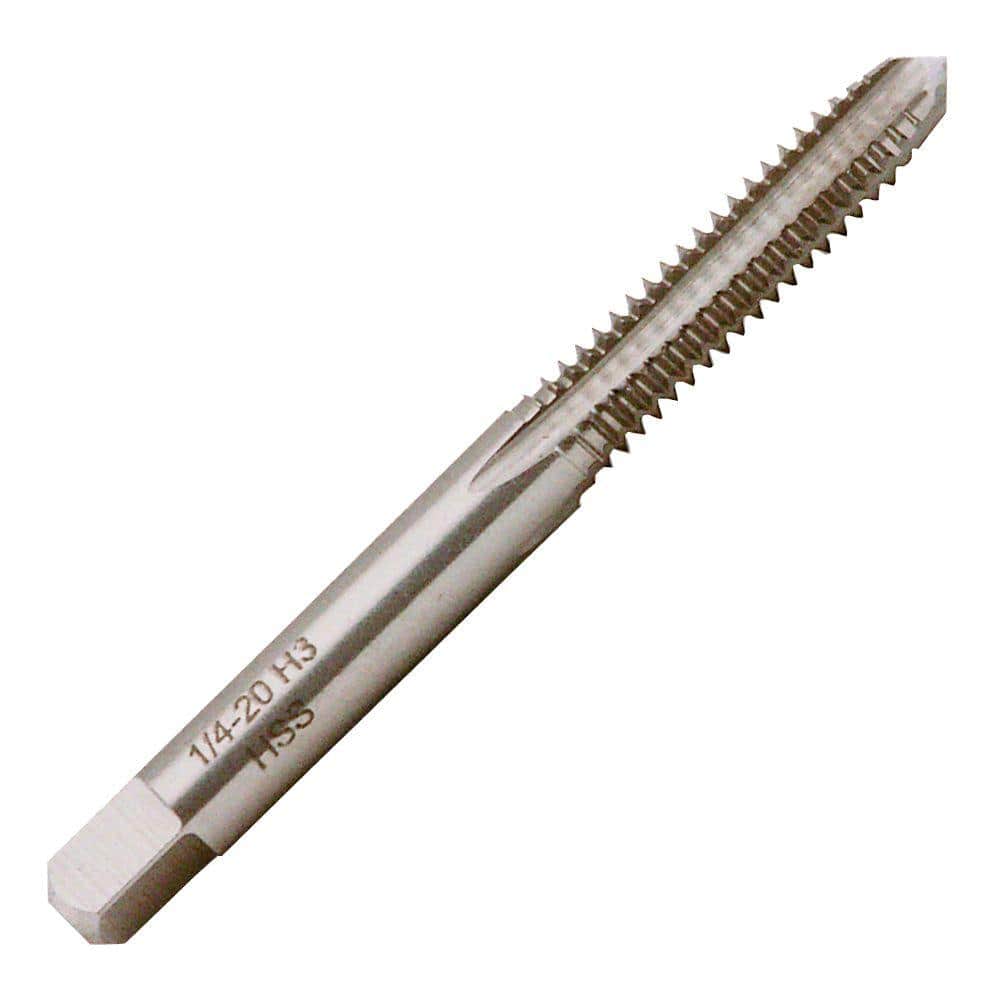 Quiet Glide 1/4 in. x 20 in. High Speed Steel Hand Tap QGTAP1420 - The ...