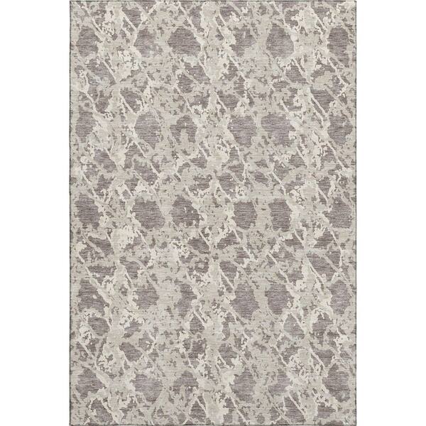 Addison Rugs Mayfield Premium Machine Washable Abstract AMF969 Taupe 8 ...