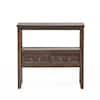 Noble House Ramsey Mahogany Brown Acacia Wood Console Table with ...