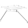ClosetMaid Ventilated Wire Corner Shelf for 12 in. Shelf and Rod ...