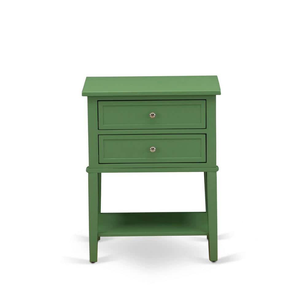 HOME IMPORTS EMPORIUM Night Stand 16 in. x 22 in. Clover Green ...