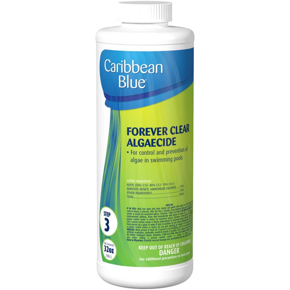CARIBBEAN BLUE 32 oz. Clear Algaecide C003602-CS12X - The Home Depot