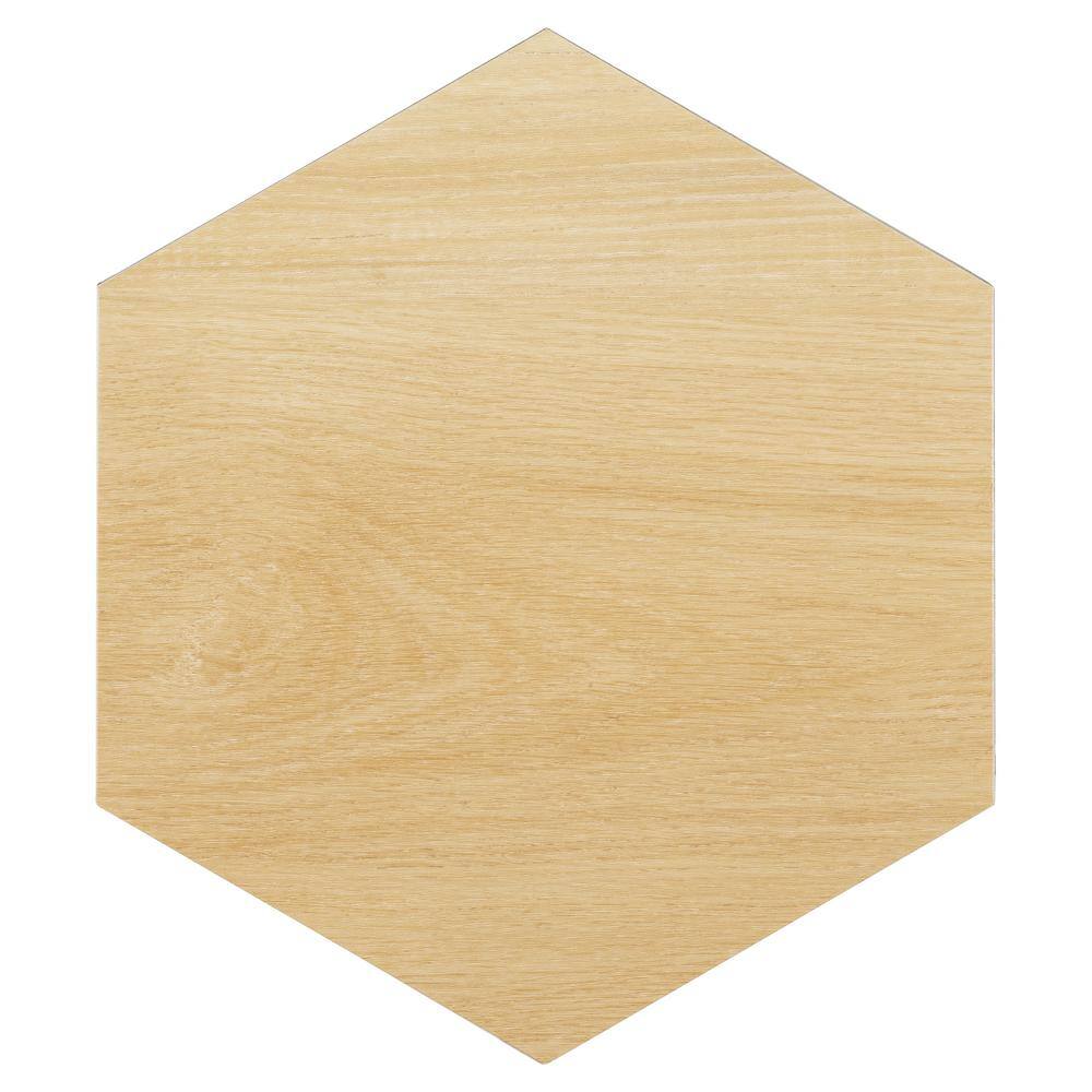 Lucida Surfaces BaseCore HEX Pine 12 MIL x 5.75 in. W Waterproof Peel ...