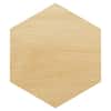 Lucida Surfaces BaseCore HEX Pine 12 MIL x 5.75 in. W Waterproof Peel ...