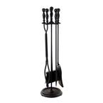 Boyel Living 5-Piece Stylish Iron Fireplace Tools Set WF-HW56079