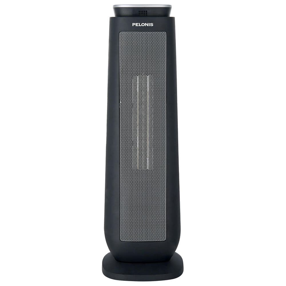 Pelonis 1500-Watt 23 in. Digital Tower Indoor Ceramic Heater Quiet ...