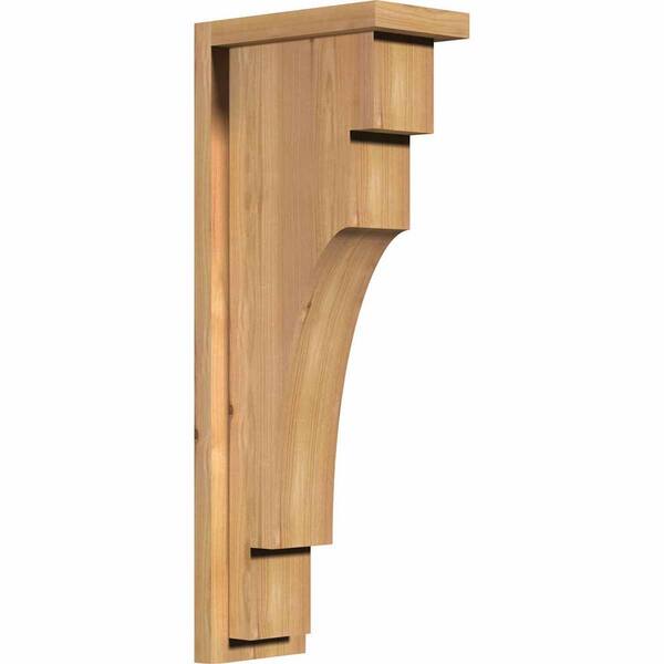 Ekena Millwork 5-1/2 in. x 10 in. x 26 in. Western Red Cedar ...