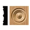 Ornamental Mouldings 642C 5/8 in. x 2-1/2 in. x 2-1/2 in. Red Oak ...