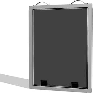 RITESCREEN 48 in. x 48 in. White Window Screen Frame Kit FG-WDKIT48-C ...