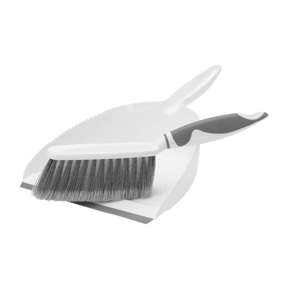 HDX Brush and Dustpan Set 142451 - The Home Depot