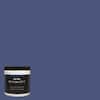 BEHR DYNASTY 8 oz. #620D-7 Deep Indigo Satin Enamel Stain-Blocking ...