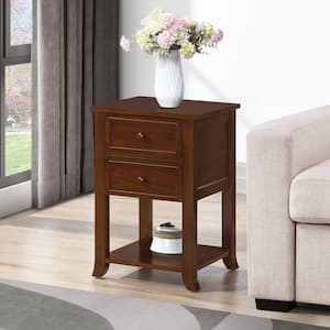 Convenience Concepts American Heritage Logan Espresso End Table ...