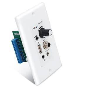 Yichuhaoxi 100W Volume Control Knob in Wall Volume Controller White 1 ...