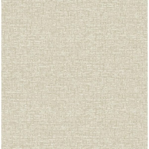 A-Street Prints Kantera Brown Chestnut Fabric Textured Non Woven ...