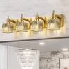EDISLIVE Orillia 27.5 in. 4-Light Modern Gold Bathroom Vanity Light ...