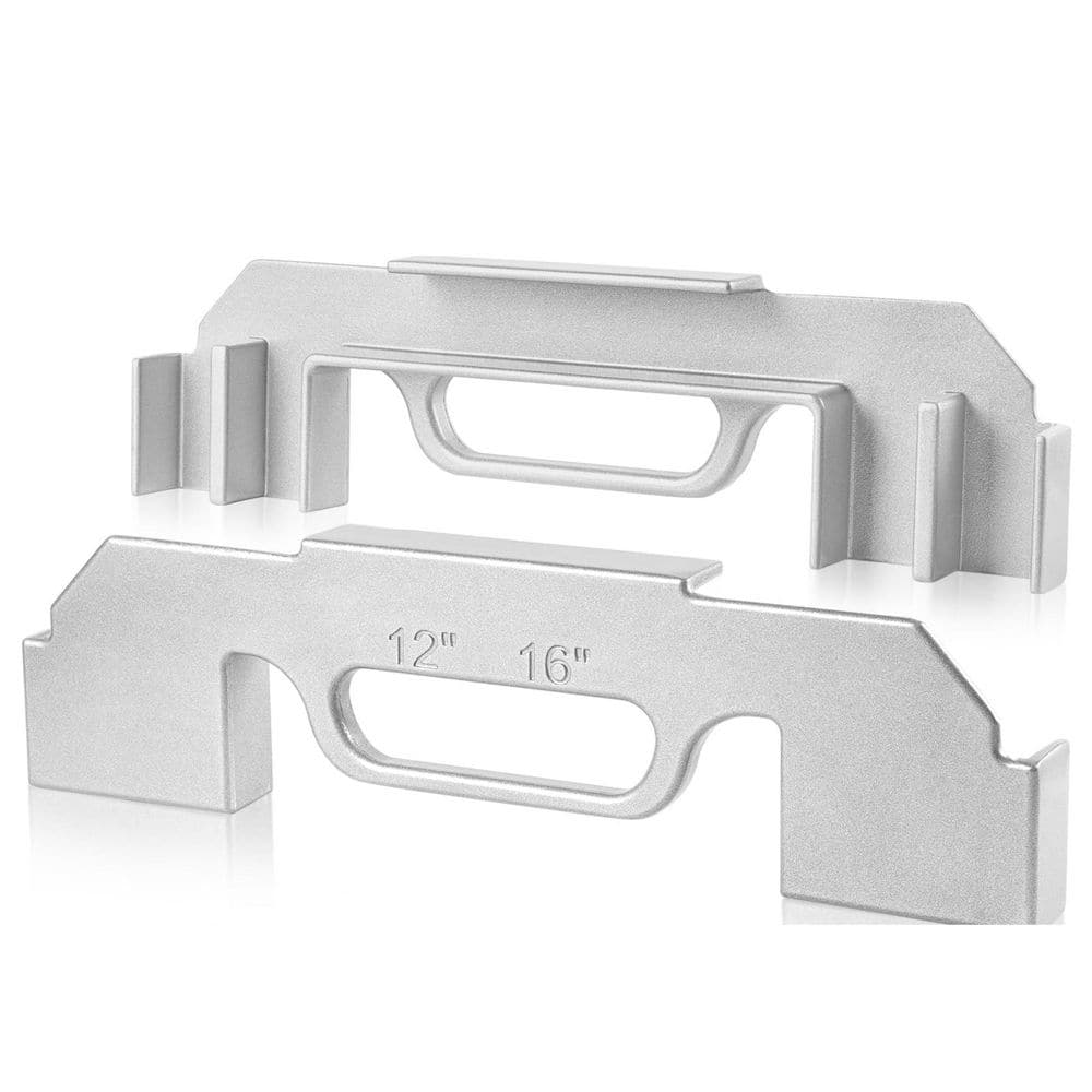 NVNOO 12 in. x 14 in. x 16 in. Silver 3 in 1 Framing Stud Layout Tools ...