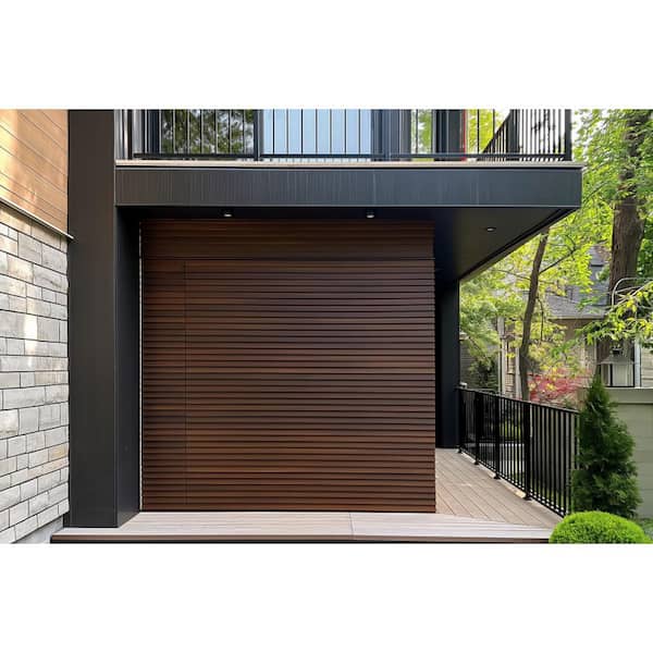 Exterior Composite Wall Panels Fluted Composite Wood Paneling