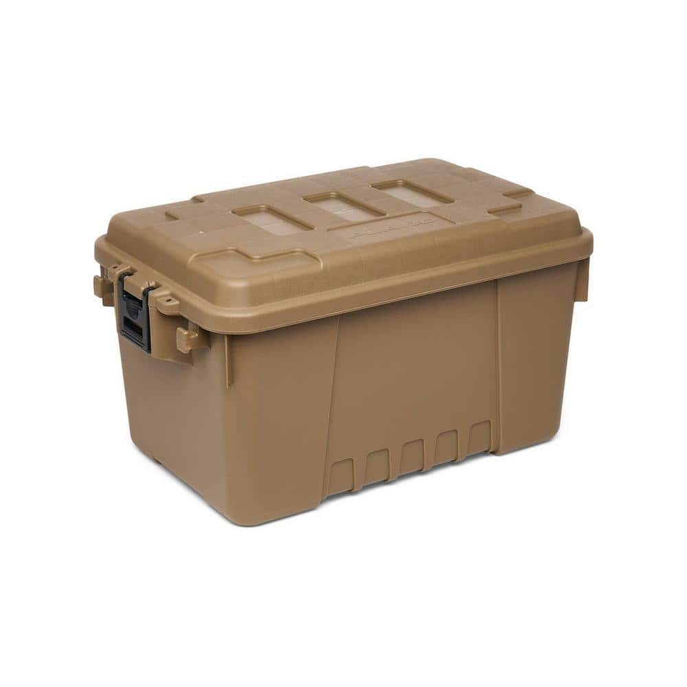 Plano 14-Gal. Storage Box in Desert Tan PLAT16DTE - The Home Depot