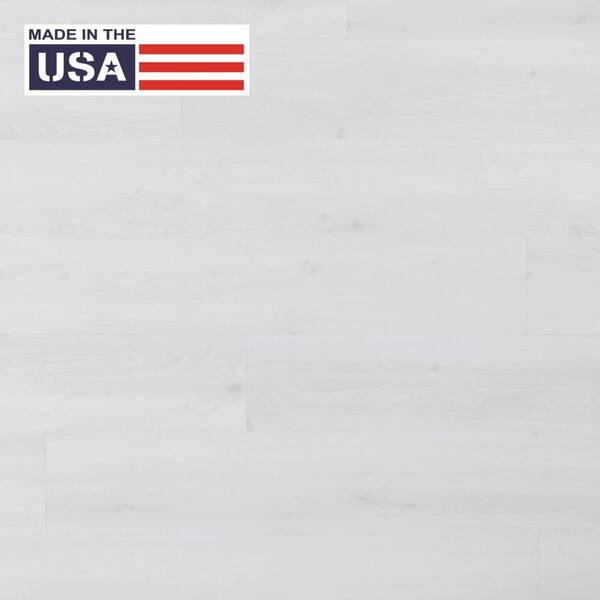 COLONIAL HDPC PLANK Moonstone 12MIL x 7.87 in. W x 60 in. L Click Lock ...