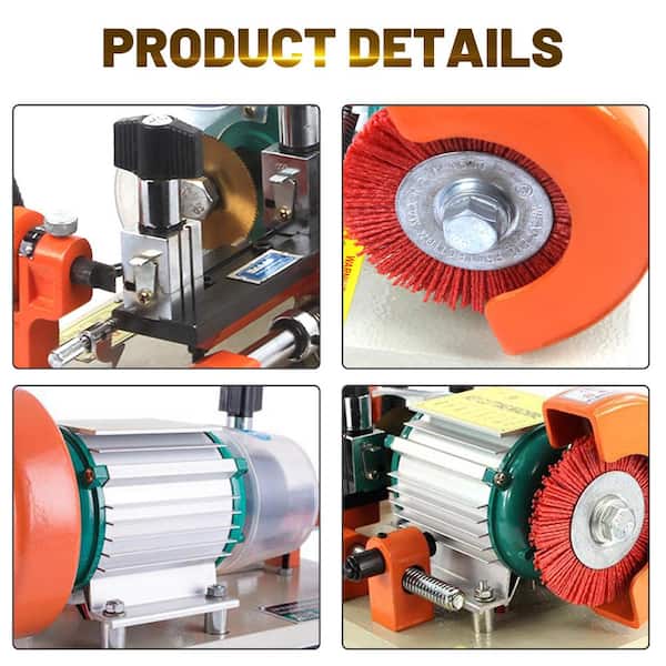 BOZTIY Key Duplicating Cutter Cutting Machine 5-Types Professional Key ...