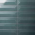 Ivy Hill Tile Colorwave Framed Emerald Green 4.43 in. x 17.62 in ...