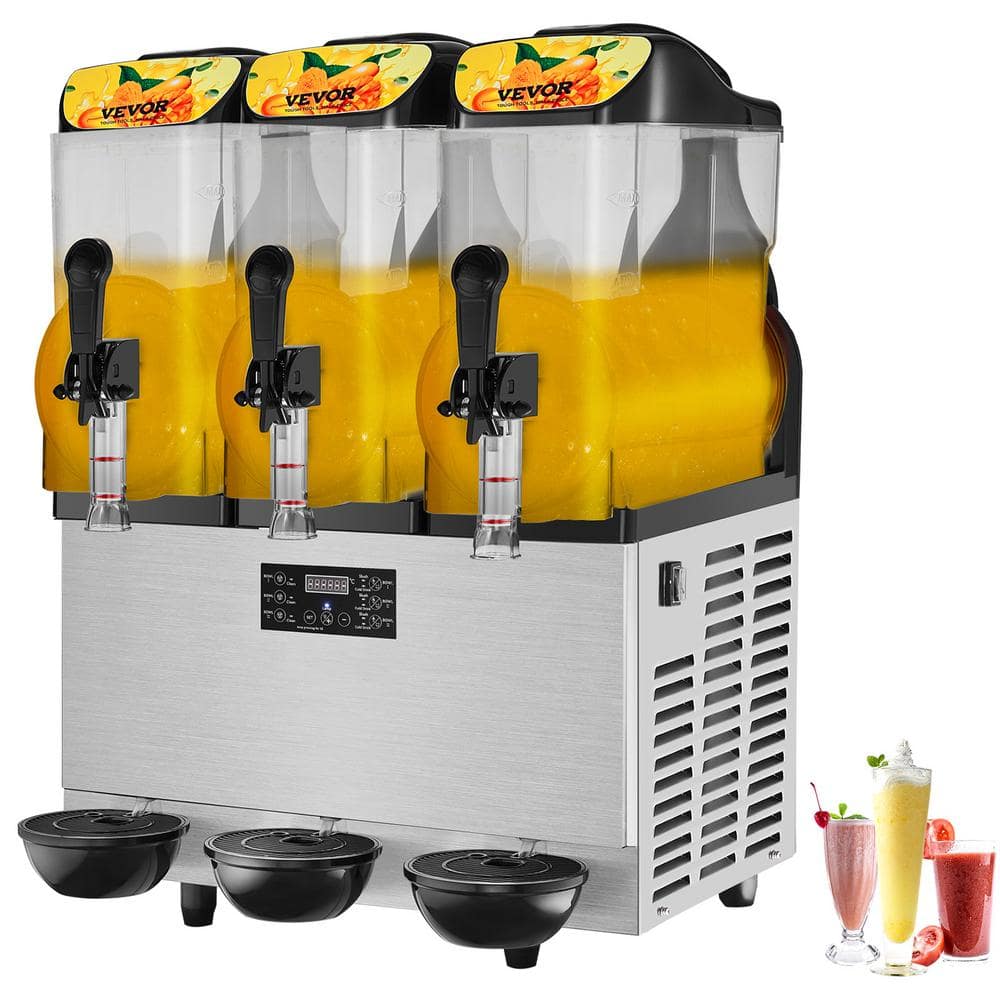 VEVOR 1217 oz./36L Commercial Slush Machine Margarita Smoothie Frozen ...
