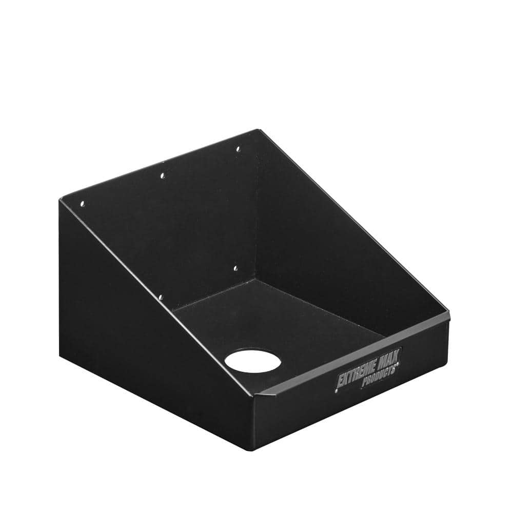 Extreme Max Rag in a Box Aluminum Dispenser Storage Rack Organizer for ...