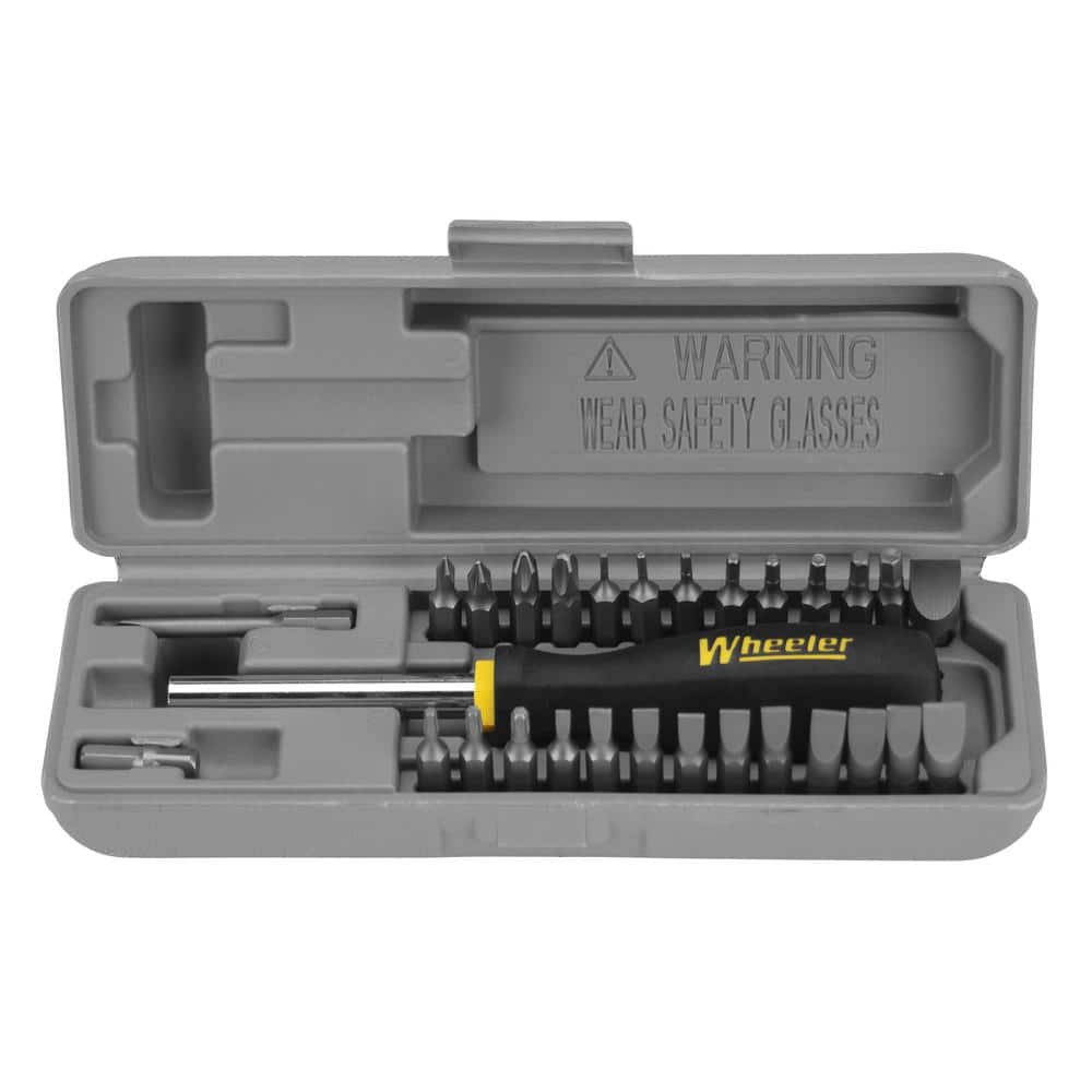 Space-Saver Screwdriver Set with 28 Bits and Storage Case 664507 - The ...