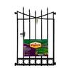 Vigoro Beaumont No Dig 40.4 in. H x 53.7 in. W Black Steel Decorative ...