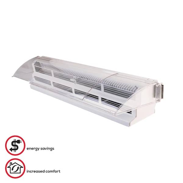Deflect-o Baseboard Air Deflector 53 - The Home Depot