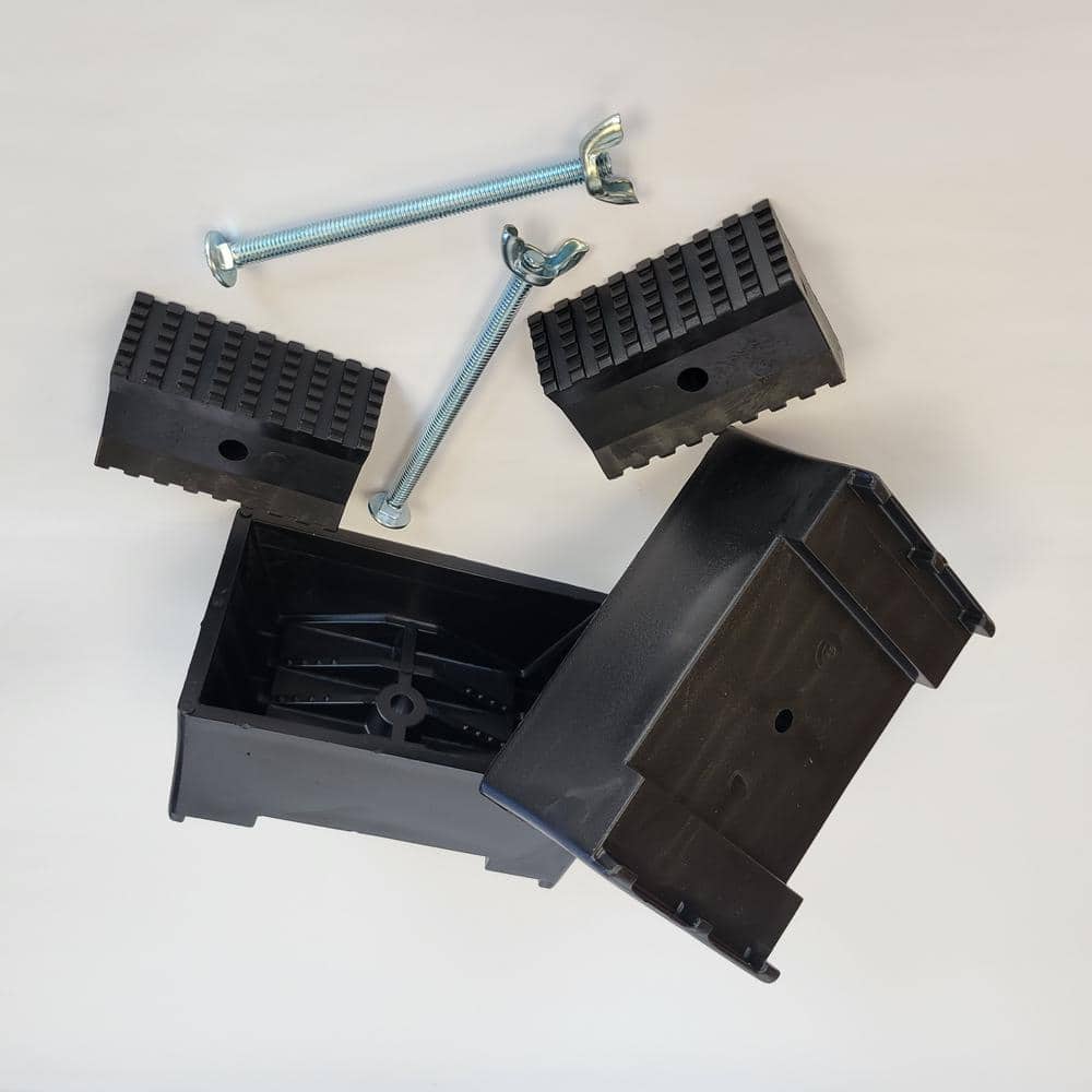 Fulton 6.5 in W x 5.75 in H High Impact Polystyrene Sawhorse Brackets 1 ...