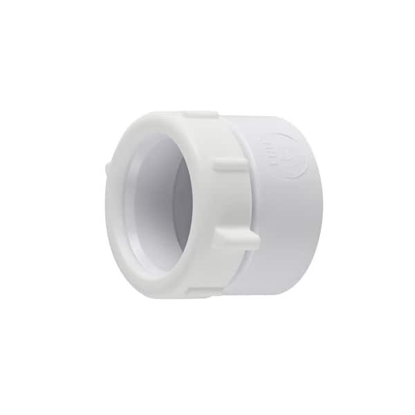 Everbilt 1-1/2in. TRAP ADAPTER THREADED 101419A - The Home Depot