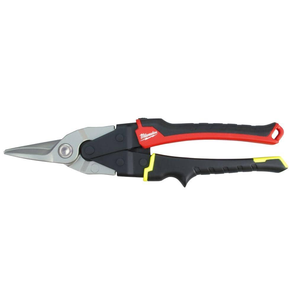 Milwaukee 6 in. Straight-Cut Aviation Snip 48-22-4030 - The Home Depot