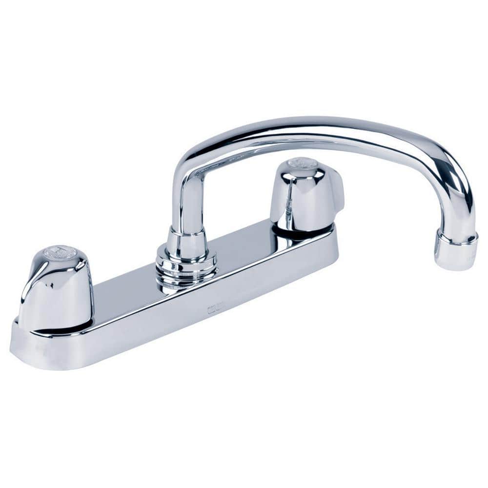 Gerber Gerber Classics 2-Handle Deck Mount Standard Kitchen Faucet in ...