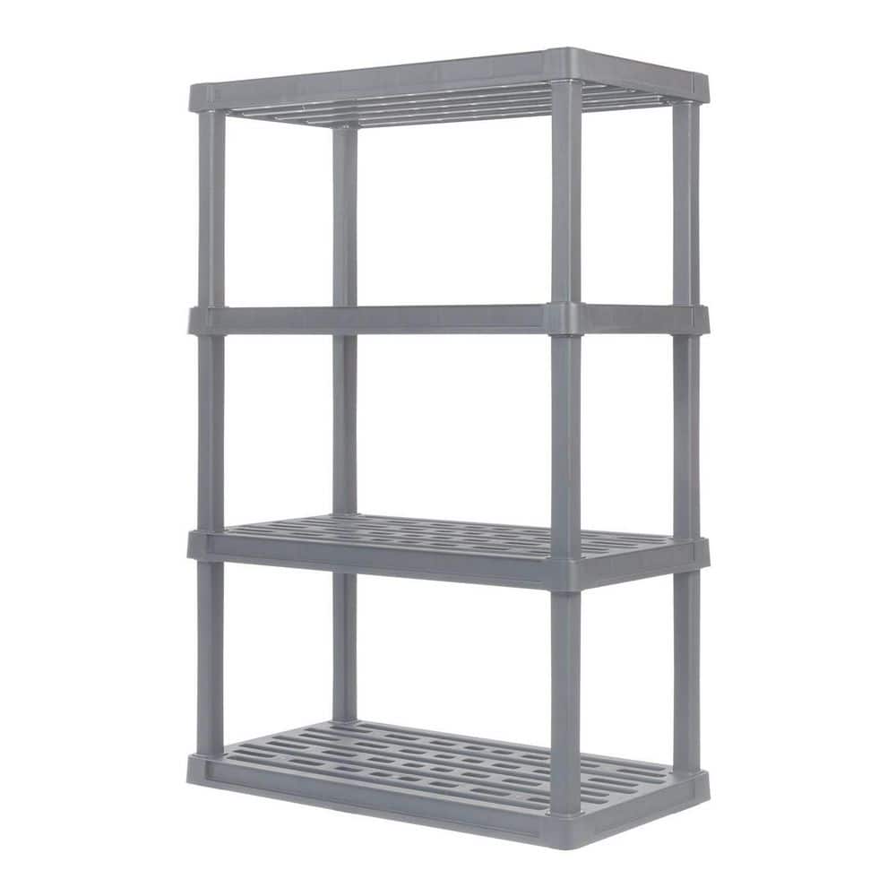 Reviews for IRIS 4-Tier Large Plastic Garage Storage Shelving Unit ...