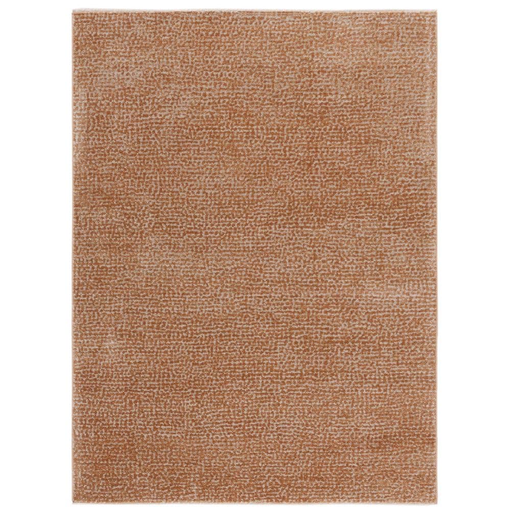 SAFAVIEH Hazel 4 ft. x 6 ft. Gold/Beige Abstract Spots Area Rug HZL516P ...