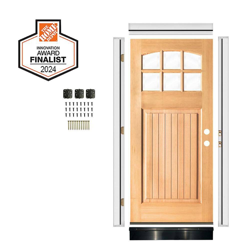 Have a question about Krosswood Doors DIY 36 in. x 80 in. Left-Hand 6 ...