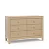 Graco Noah Driftwood 6 Drawer 47.24 in. Wide Double Dresser 03716-107 ...