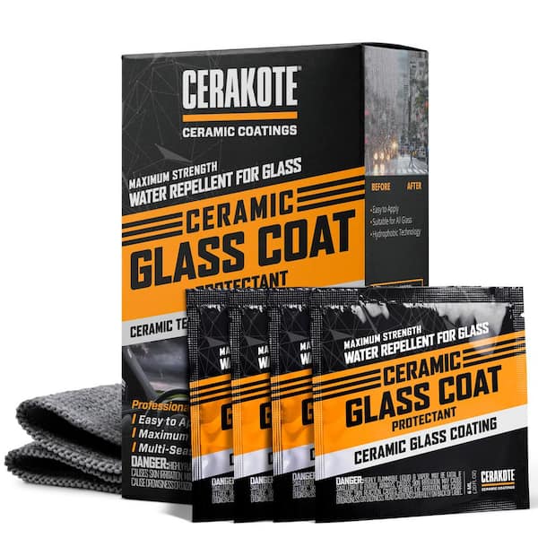 CERAKOTE Ceramic Glass Coat Protectant AH-GLASSCOATNIC - The Home Depot