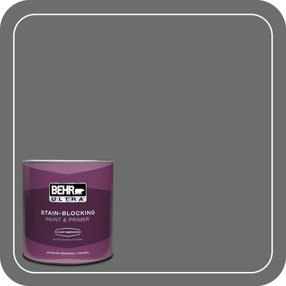 BEHR ULTRA 1 qt. #PPU25-03 Shadows Extra Durable Eggshell Enamel ...
