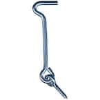 Everbilt 1/4 in. x 3-3/4 in. Zinc-Plated Lag Thread Screw Hook 806966