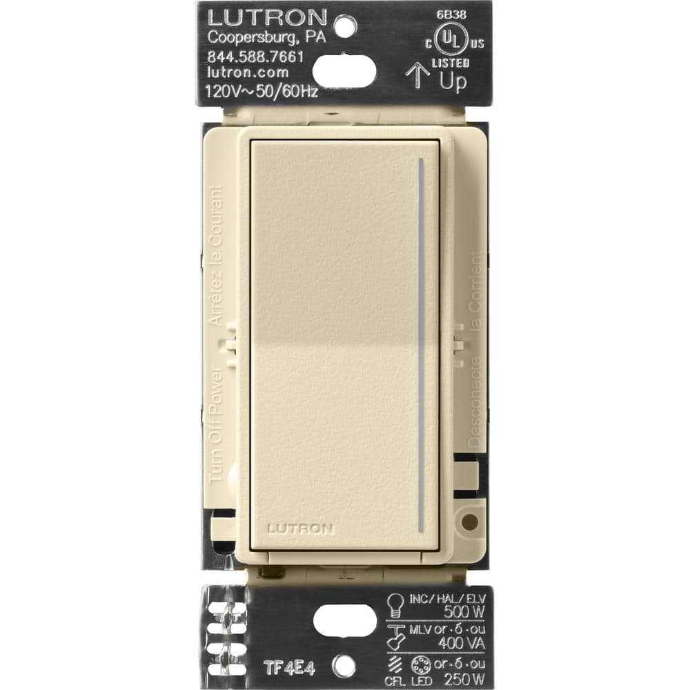 Lutron Sunnata Pro LED+ Touch Dimmer Switch, for 500W ELV/MLV, 250W LED ...