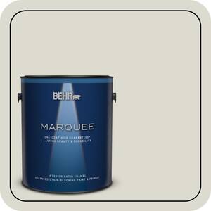 BEHR PREMIUM PLUS 8 oz. #GR-W11 Silver Ash Semi-Gloss Interior/Exterior ...