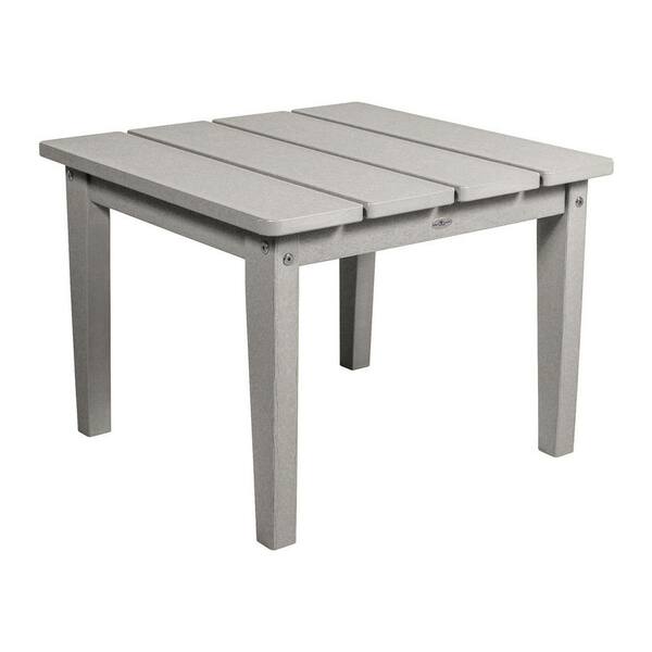 Highwood Adirondack Large Side Table BV-DSST1-CGR - The Home Depot