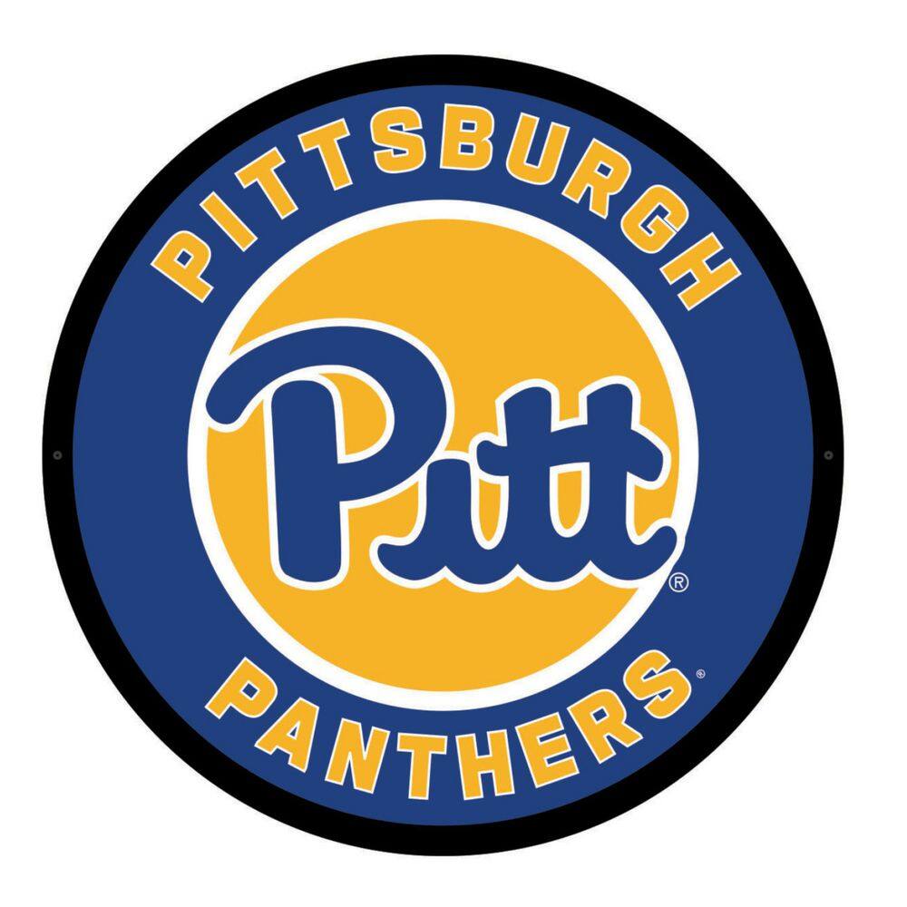 Evergreen University of Pittsburgh Round 23 in. Plug-in LED Lighted ...