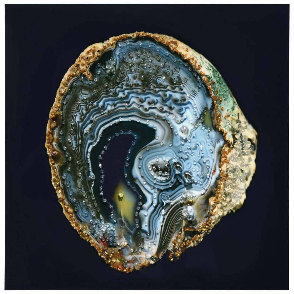 Empire Art Direct Geode Splendor I Crystallus Epoxy Coated Wrapped ...